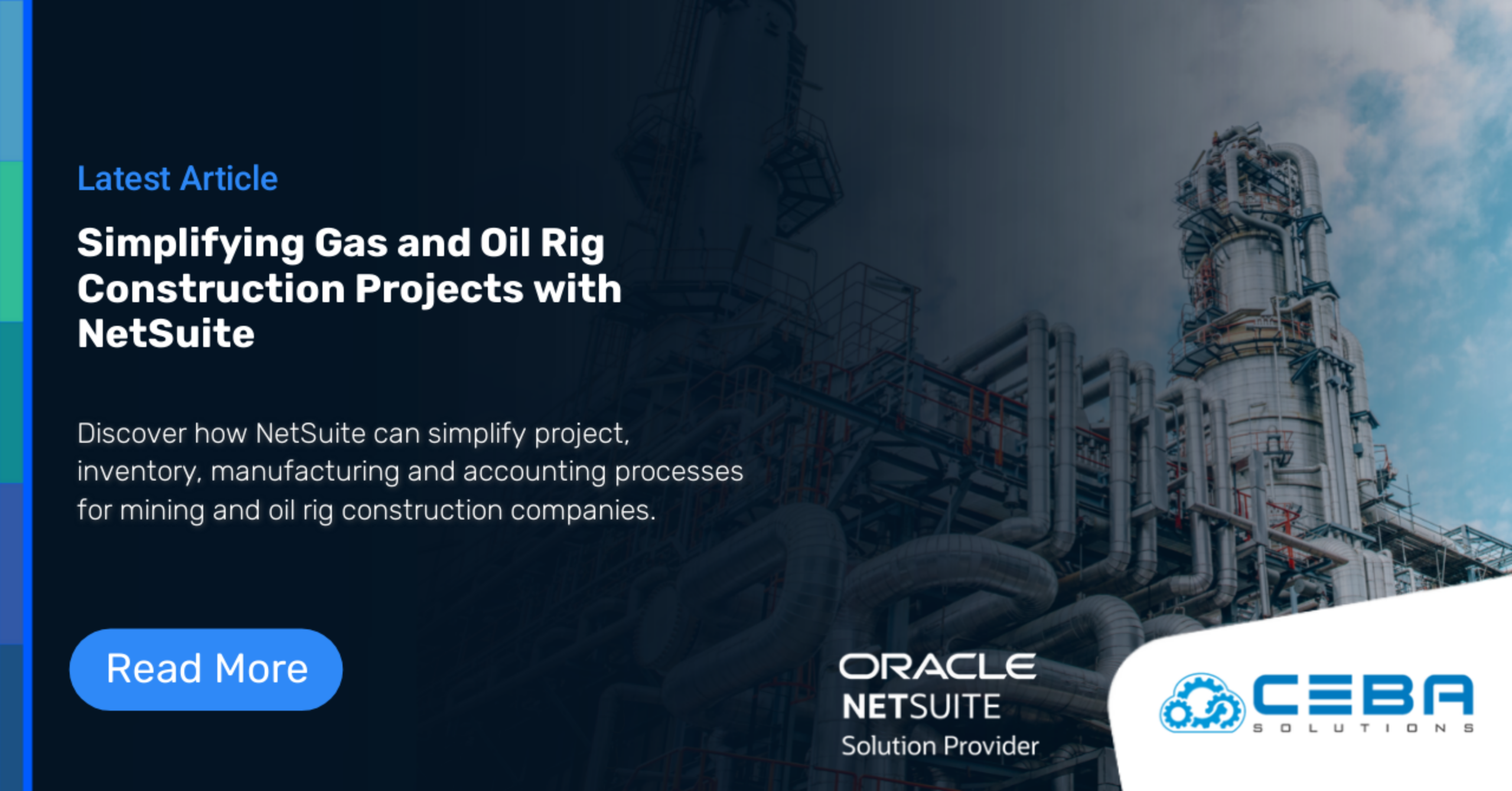 Simplifying Gas and Oil Rig Construction Projects with NetSuite